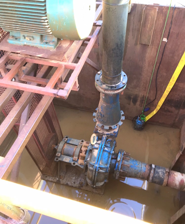 Silt Pump Pipework and Motor Support Upgrade - Boast Site Services Ltd